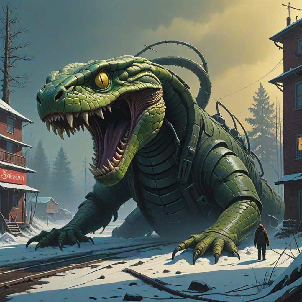 This is my new ride - Tense Viper Reveals Razor-Sharp Fangs ...