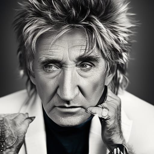 Rod Stewart listening to Fear 2 Stop cover one of his songs ...