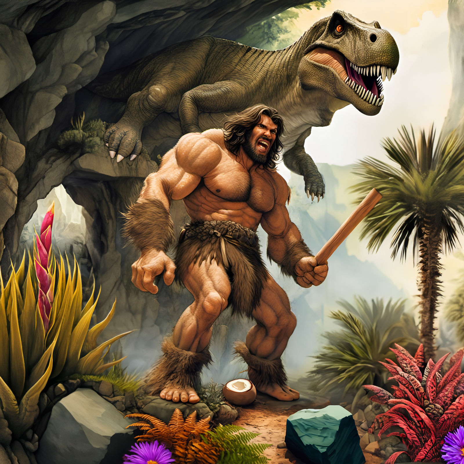 Caveman Series - AI Generated Artwork - NightCafe Creator