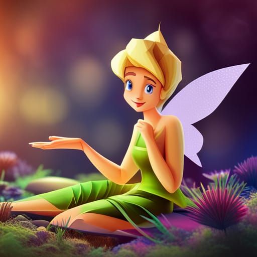 Tinkerbell - AI Generated Artwork - NightCafe Creator