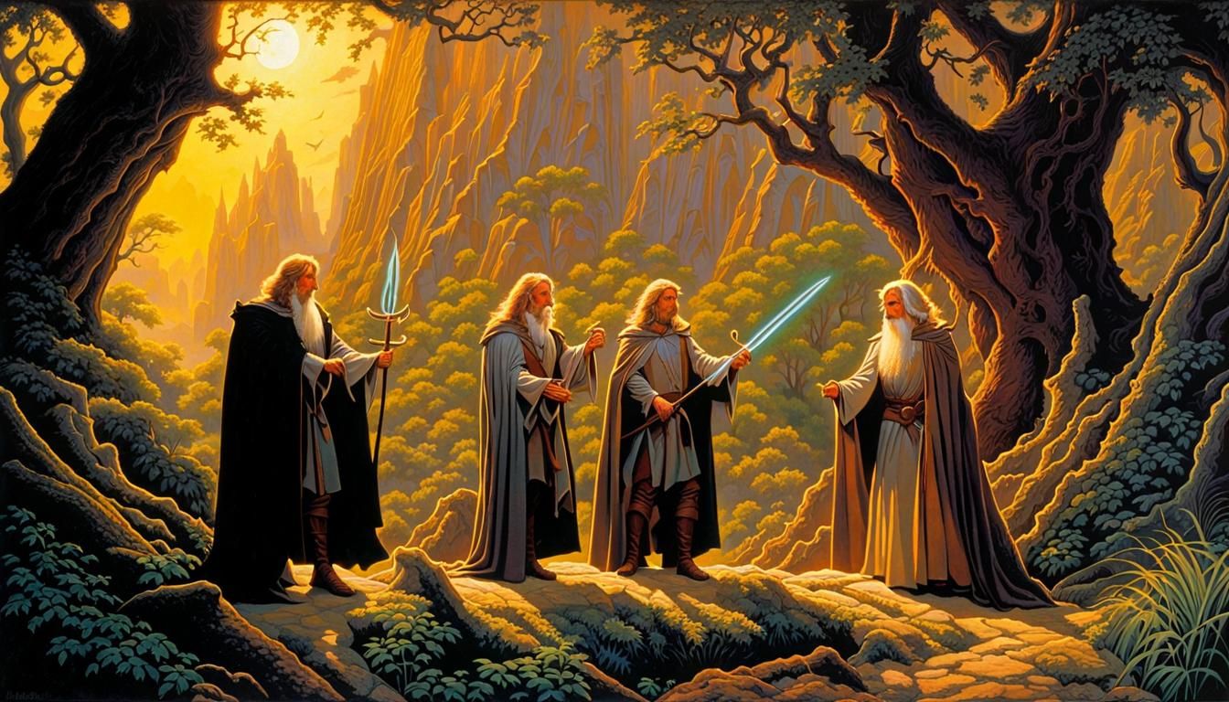 Greg and Tim Hildebrandt Style - AI Generated Artwork - NightCafe Creator