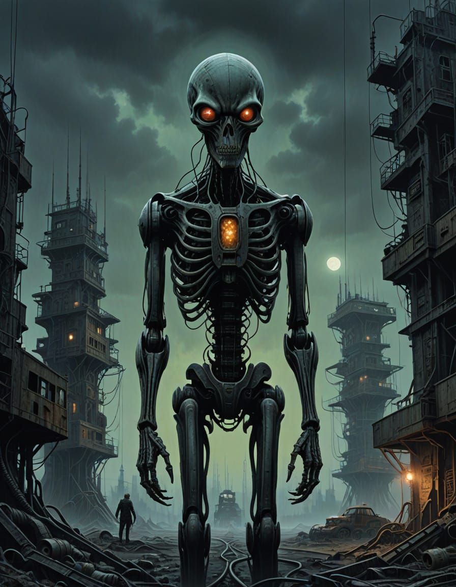 Skeletal Alien at Large - Skeletal Alien at Large