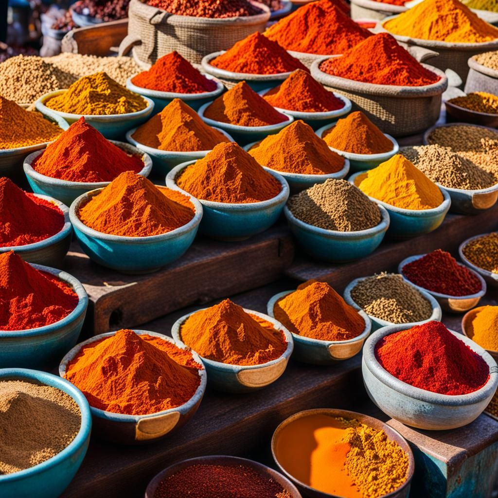 Spice market - AI Generated Artwork - NightCafe Creator