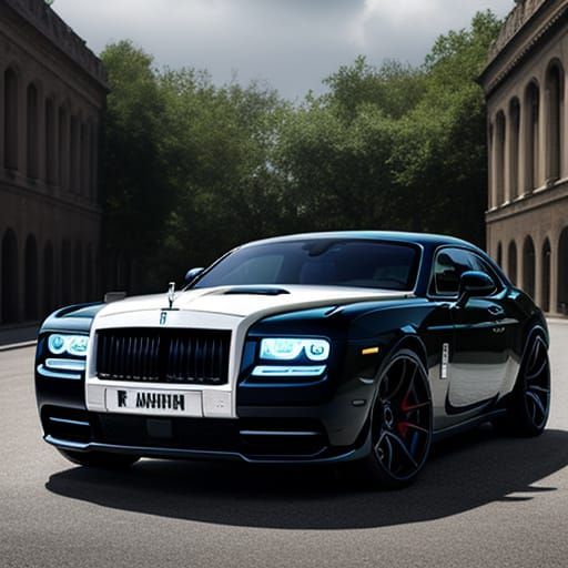 Rolls Royce Mansory Style Dodge Challenger 4x4 - AI Art