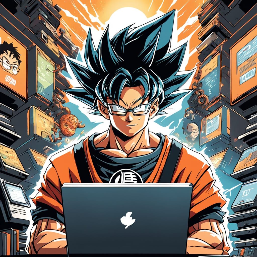 Goku Programmer - Anime-Inspired Programmer in Dragon Ball S...