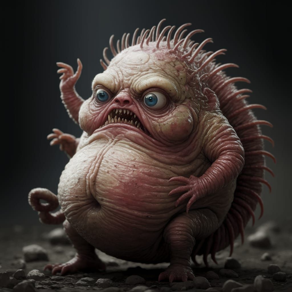 why am I not happy??? - Chubby Vampire Centipede Humanoids i...