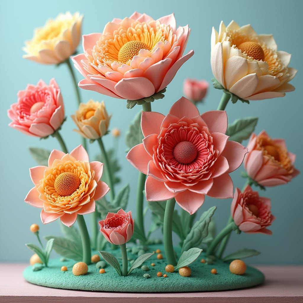 8 oz styrofoam cups that expanded - Whimsical Styrofoam Bloo...