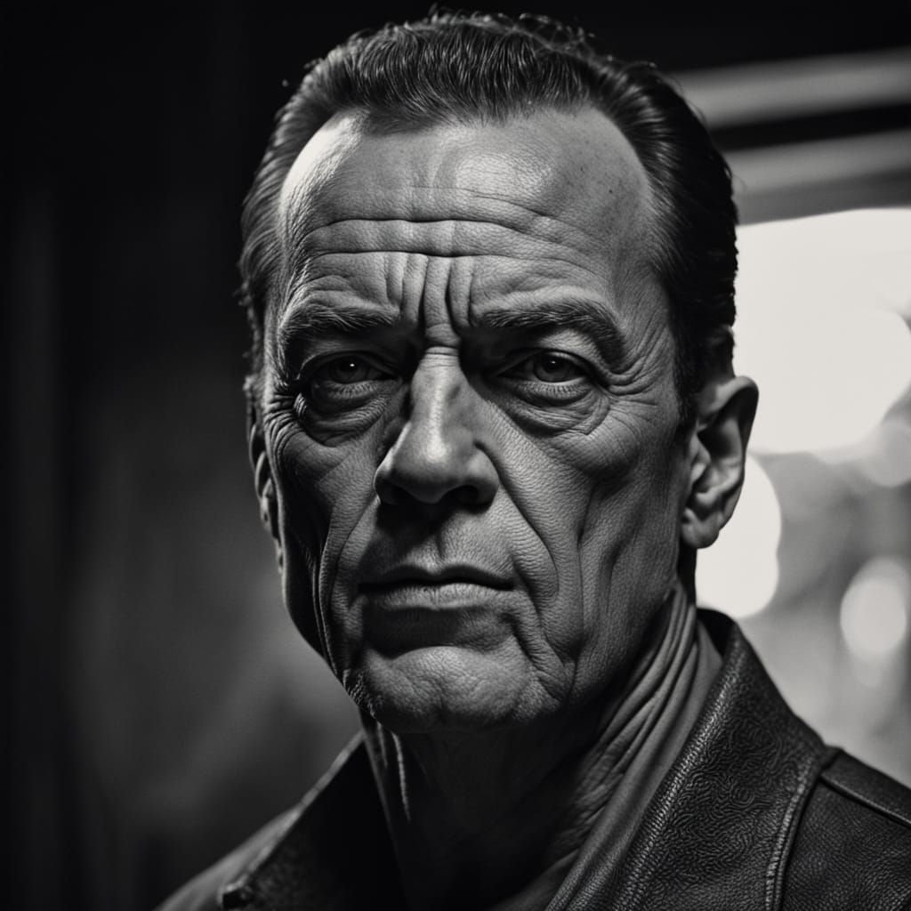 JEAN CLAUDE VAN DAMME. - Intense Close-up Portrait of Jean ...
