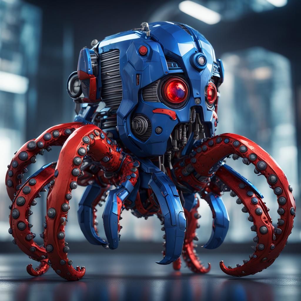 Octopus Prime - AI Generated Artwork - NightCafe Creator