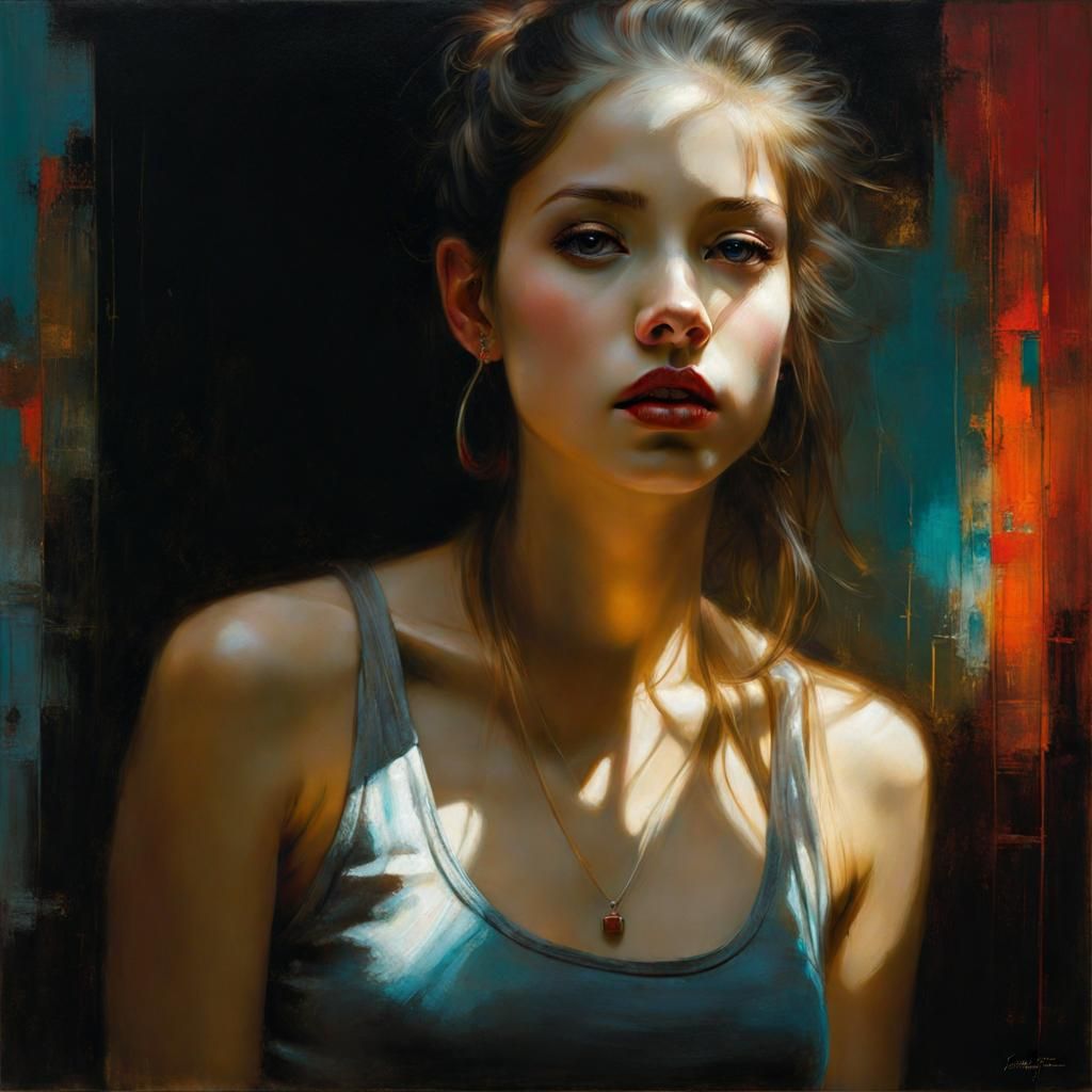 gorgeous girl - AI Generated Artwork - NightCafe Creator