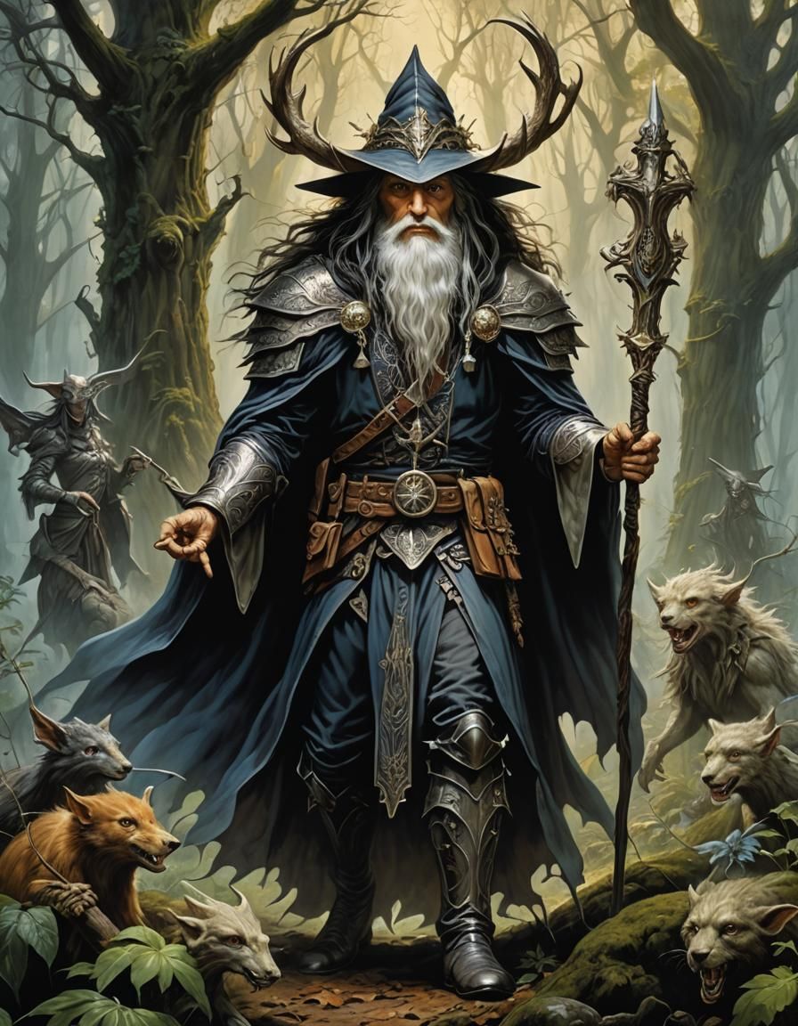 Elven Wizard - AI Generated Artwork - NightCafe Creator