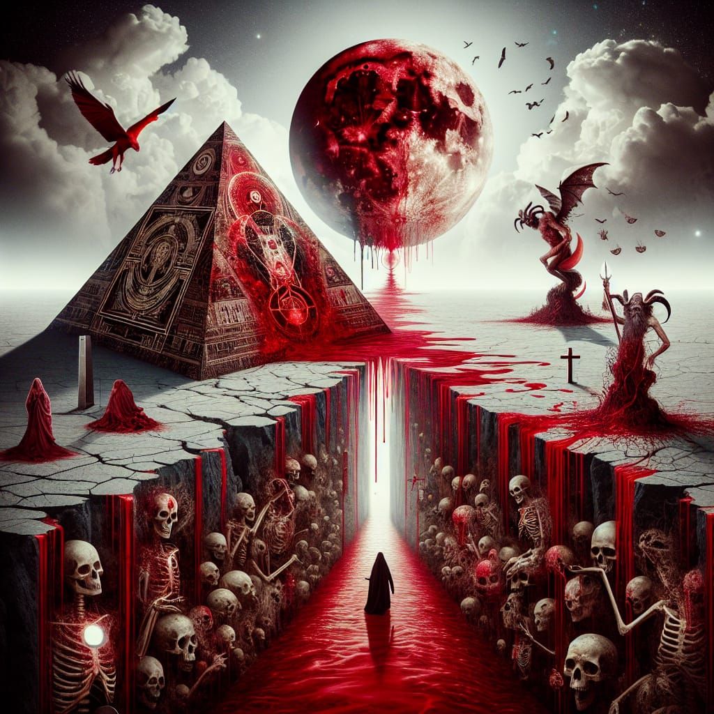 The Seventh Circle of Hell: Violence “as they wallowed in blood during ...