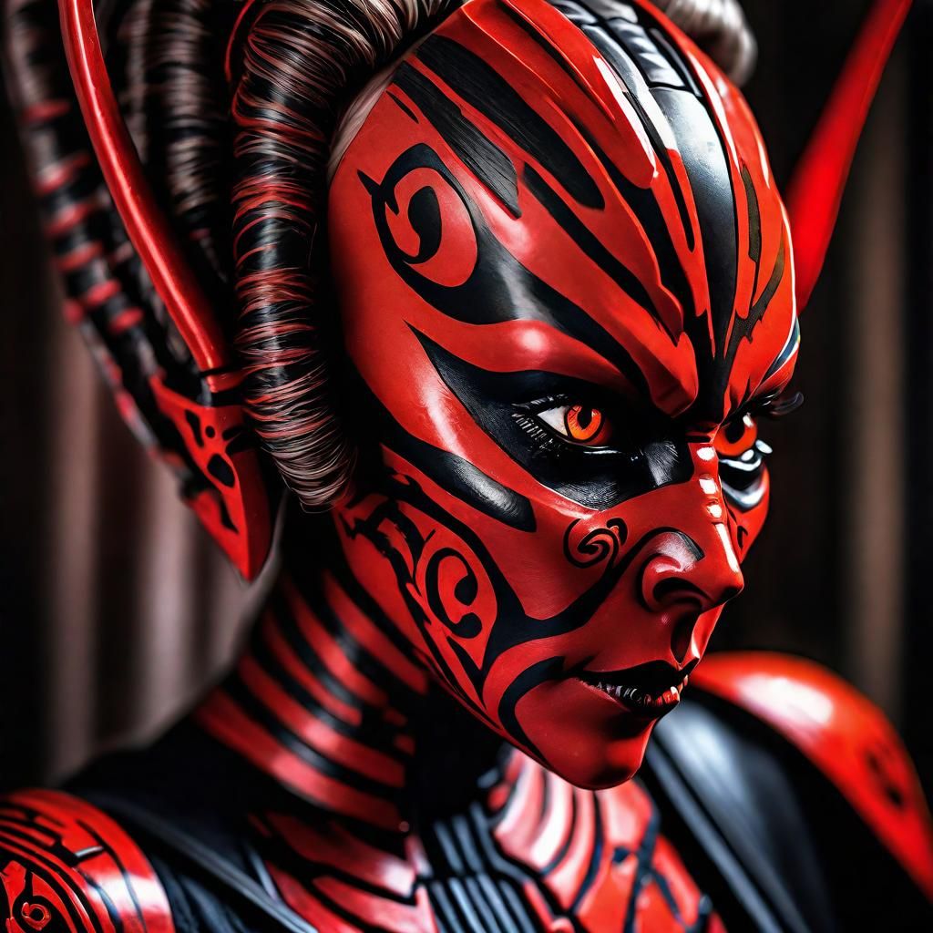 Darth Talon, intricate details, HDR, beautifully shot, hyperrealistic ...