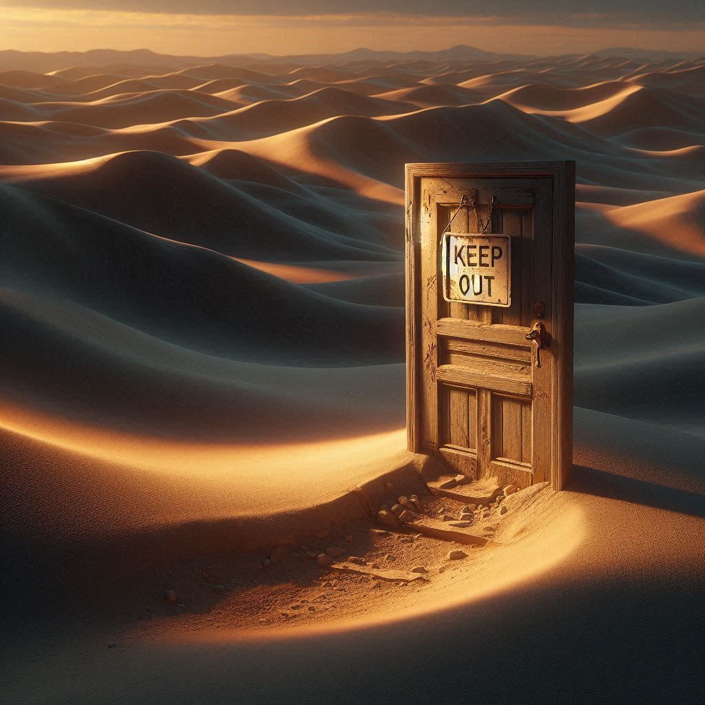 Keep Out - AI Generated Artwork - NightCafe Creator