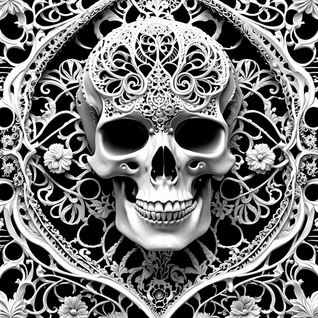 Scull - AI Generated Artwork - NightCafe Creator