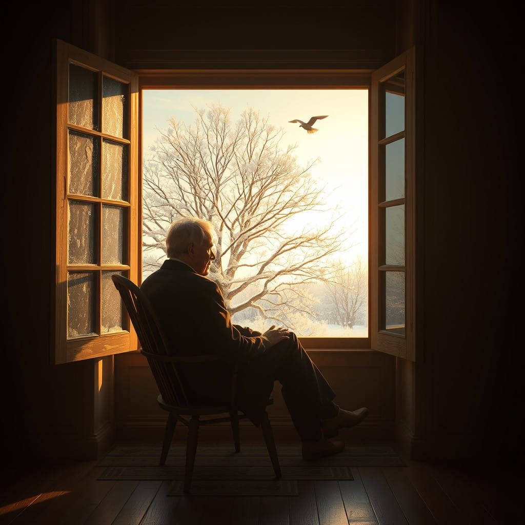 Inspired by "Tree At My Window" by Robert Frost. Check the poem out ...