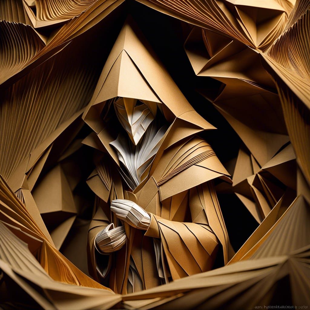 A paper soul is what I need - AI Generated Artwork - NightCafe Creator