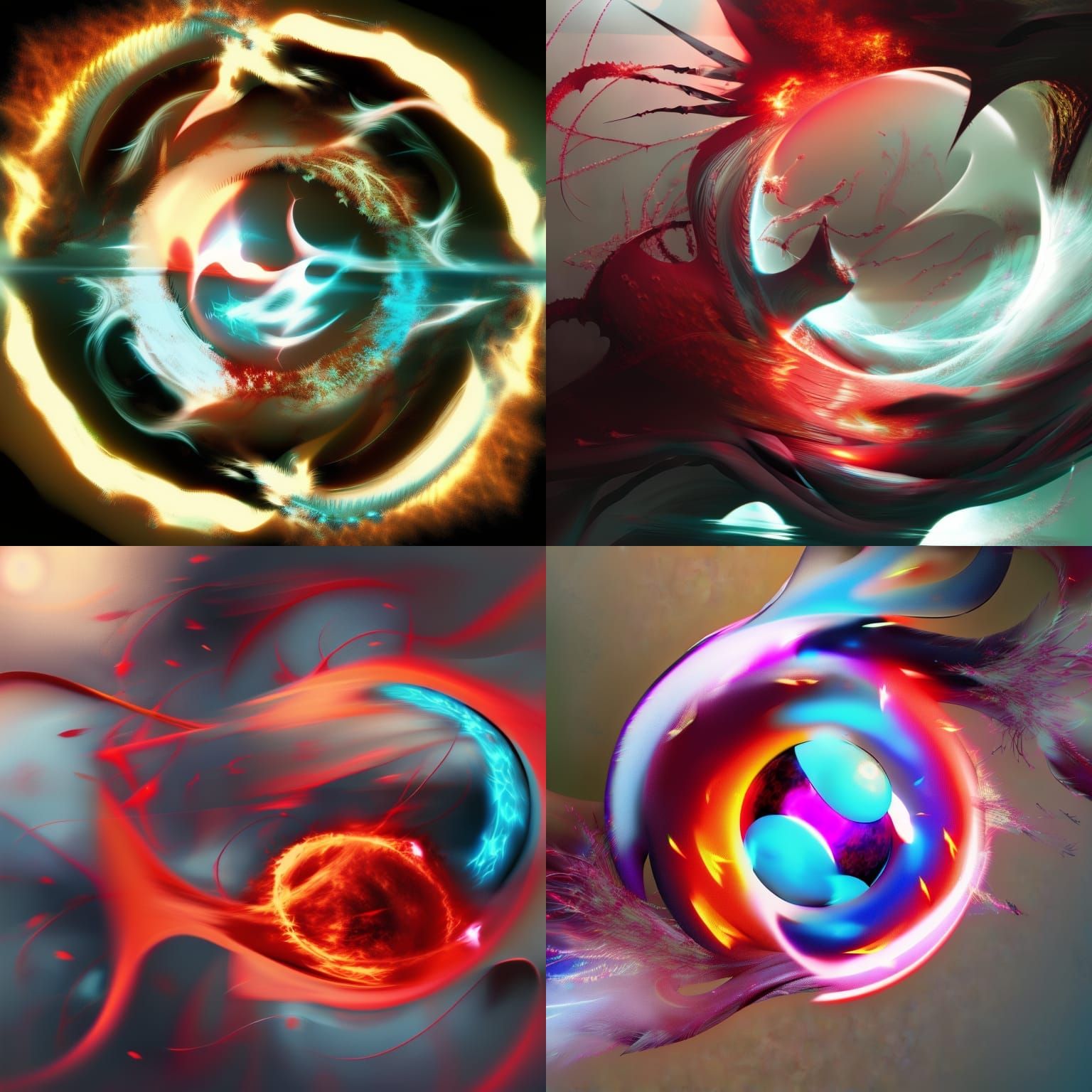 Yin And Yang, Yin And Yang Pattern, Tendrils Of Explosion, A Veiled ...