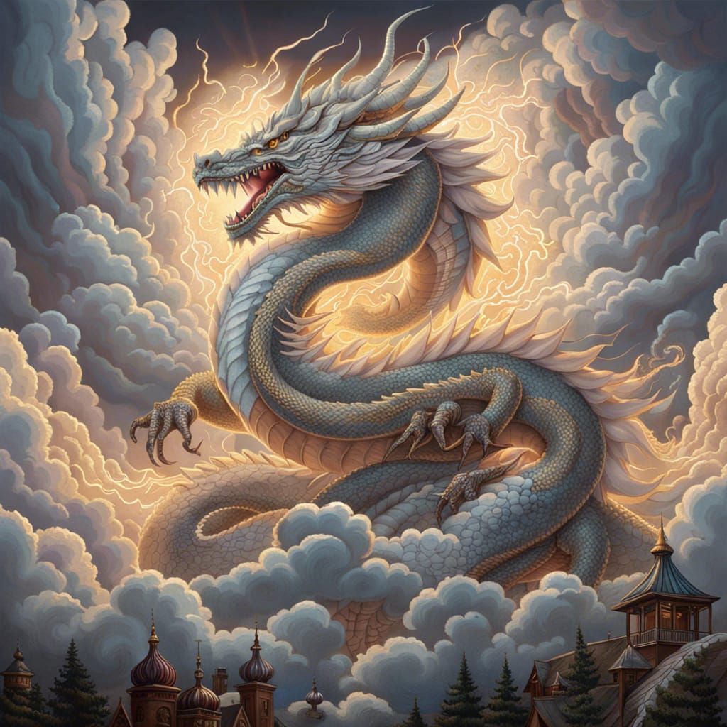 Dragon - AI Generated Artwork - NightCafe Creator
