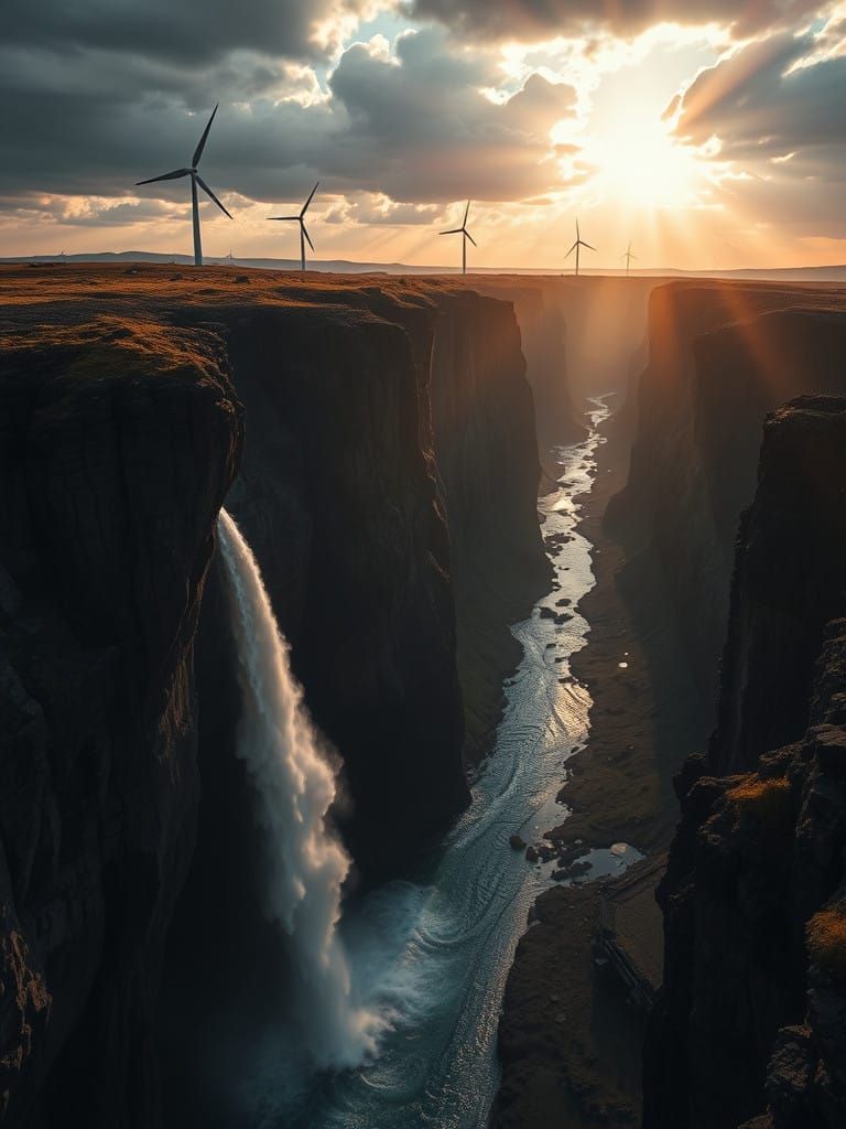 An extremely epic jaw dropping shot, taken from the drone, of lovely stunning beuties approching ...