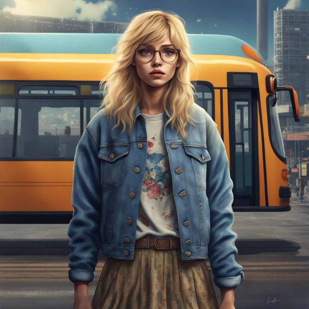 oversize female, 21 years old, freckles, stringly medium blonde medium ...