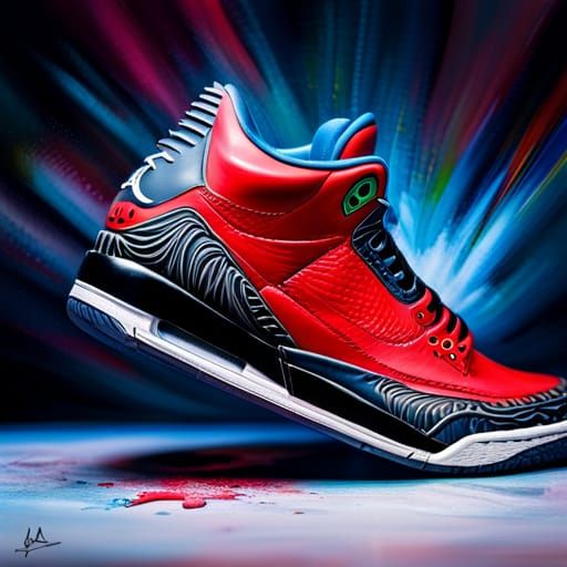 Jordan 3 Avengers Inspired Concept - AI Generated Artwork - NightCafe ...