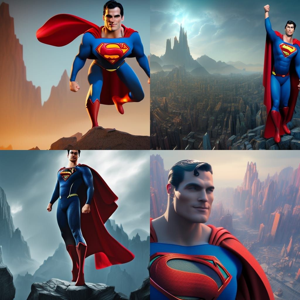 superman - AI Generated Artwork - NightCafe Creator
