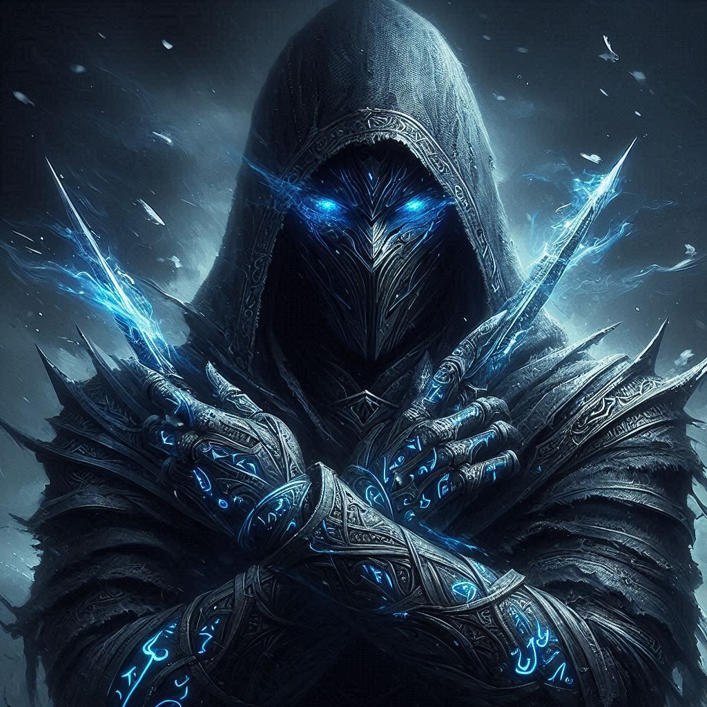 Blue Assassin - AI Generated Artwork - NightCafe Creator