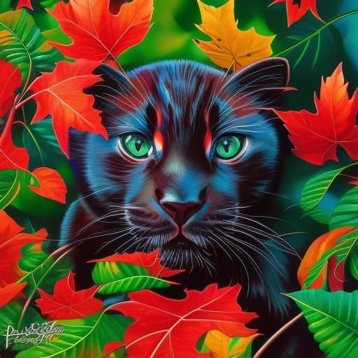 Black Jaguar - AI Generated Artwork - NightCafe Creator