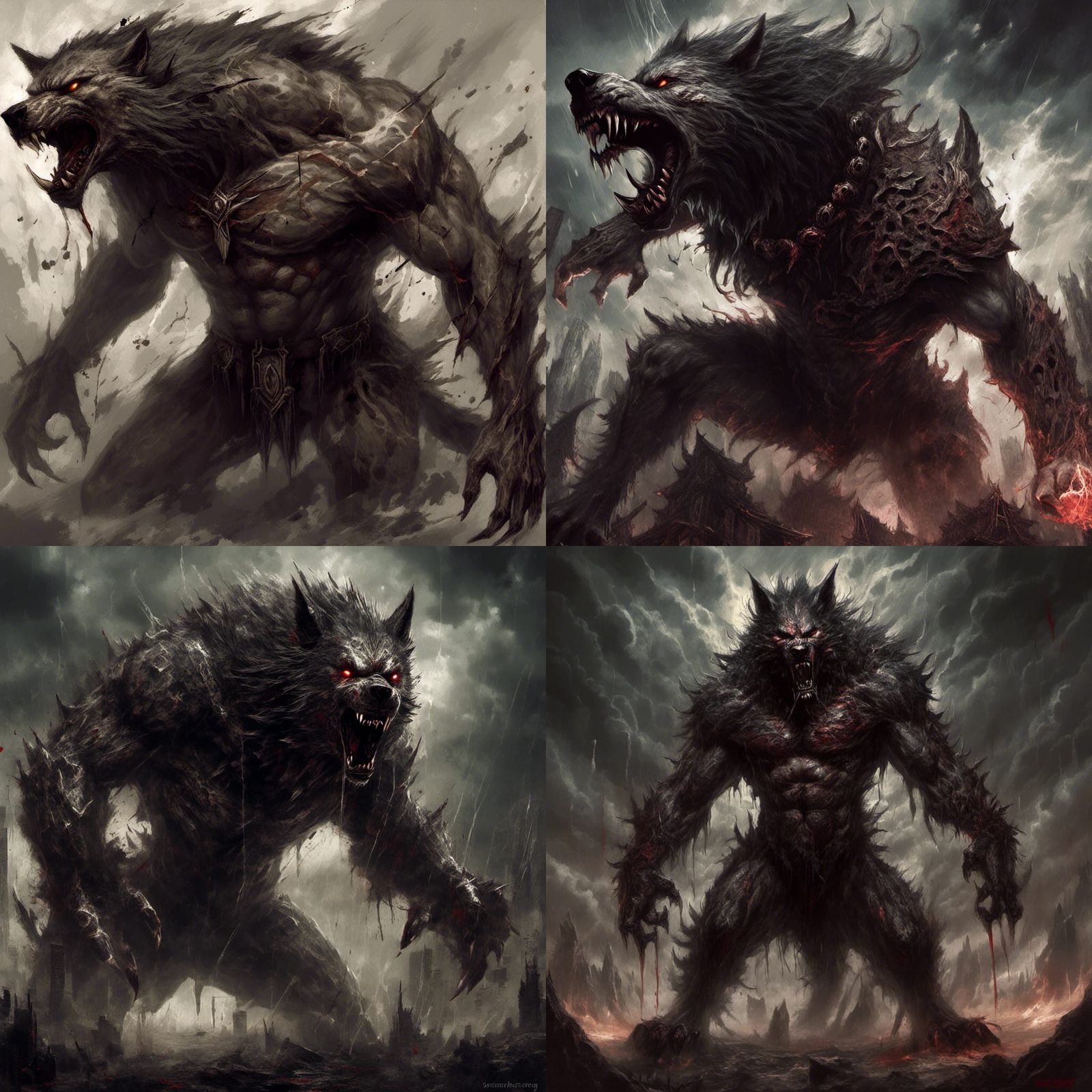 Sathar-Hiran, "Wrath of the Storm", is an angry and vengeful demon. He ...