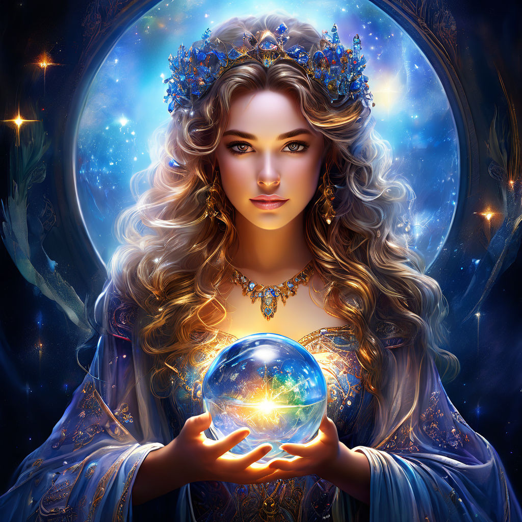 The Fortune Teller 1 - AI Generated Artwork - NightCafe Creator