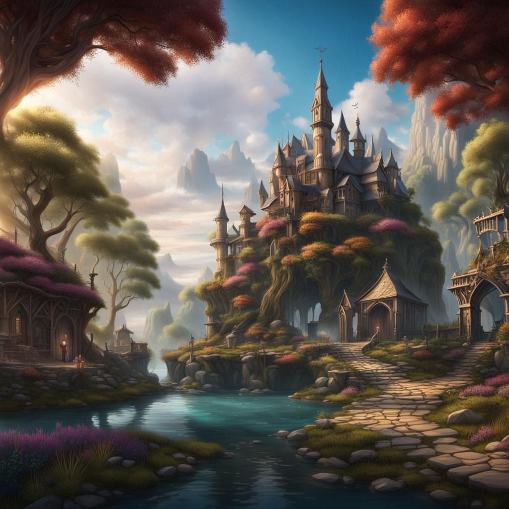 Fantasy healing A place people can create art that represents the life ...