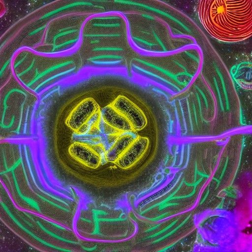 Underground holobiont - AI Generated Artwork - NightCafe Creator