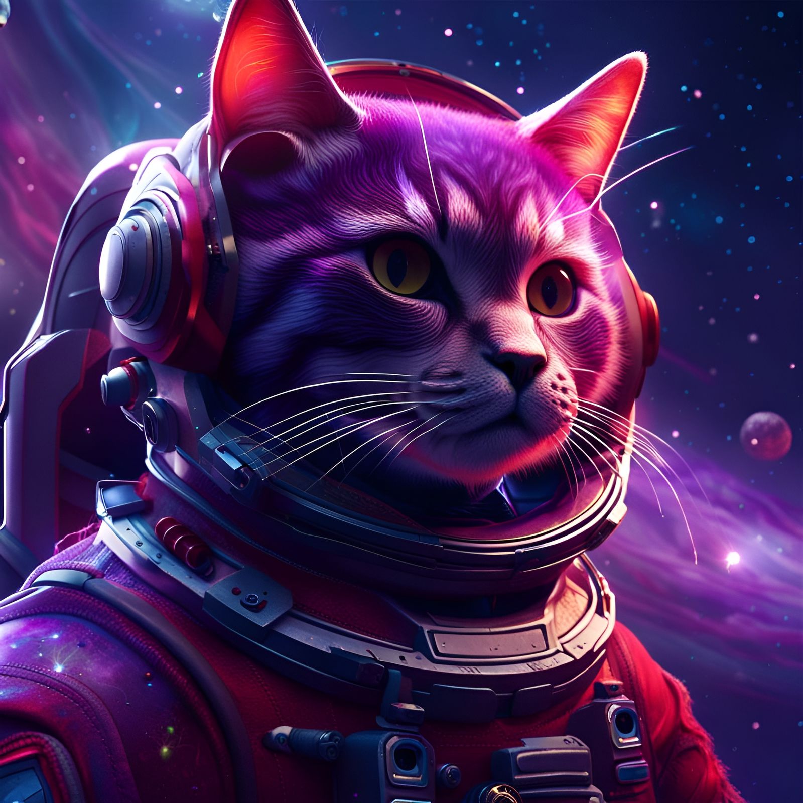 Astrocat V2 - AI Generated Artwork - NightCafe Creator