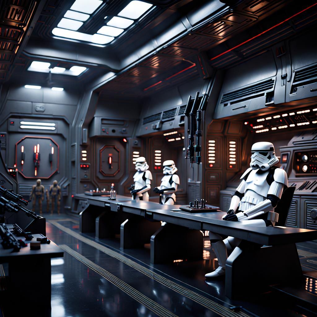 Star Wars imperial Defac - AI Generated Artwork - NightCafe Creator