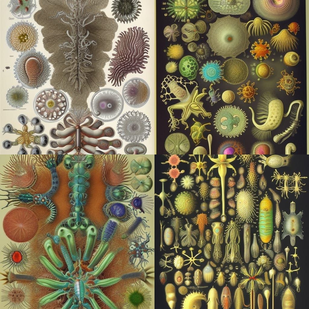 Ernst Haeckel - The German biologist and artist created several ...