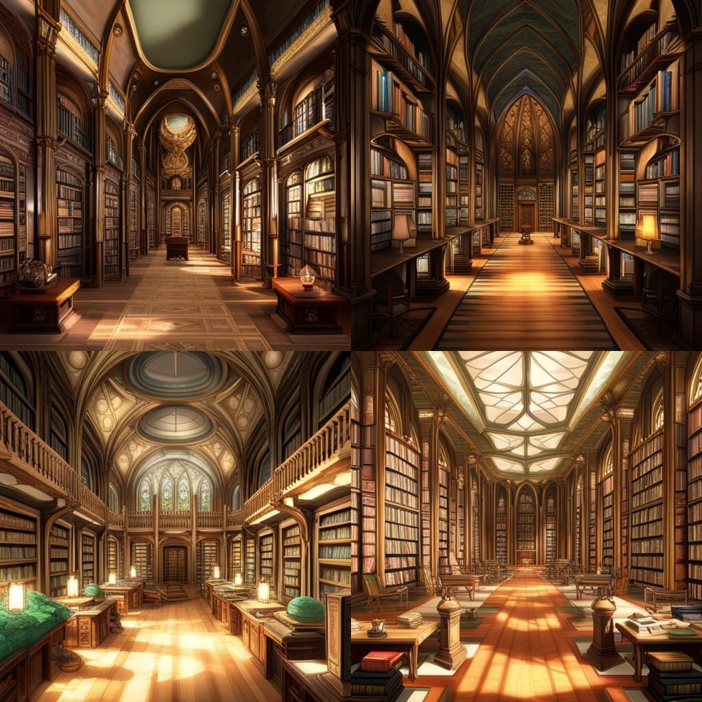 library worthy of the greatest scholars, readers, and storytellers in ...
