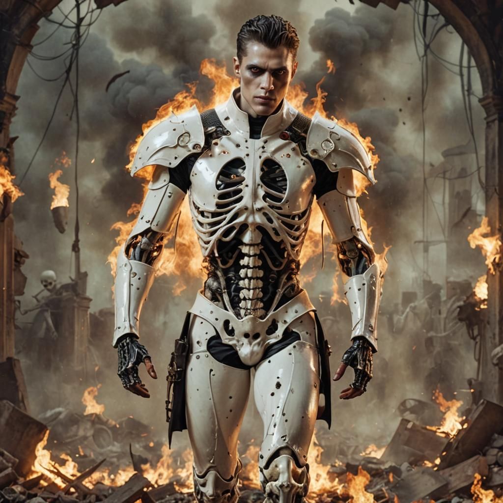 Bone Armor - AI Generated Artwork - NightCafe Creator