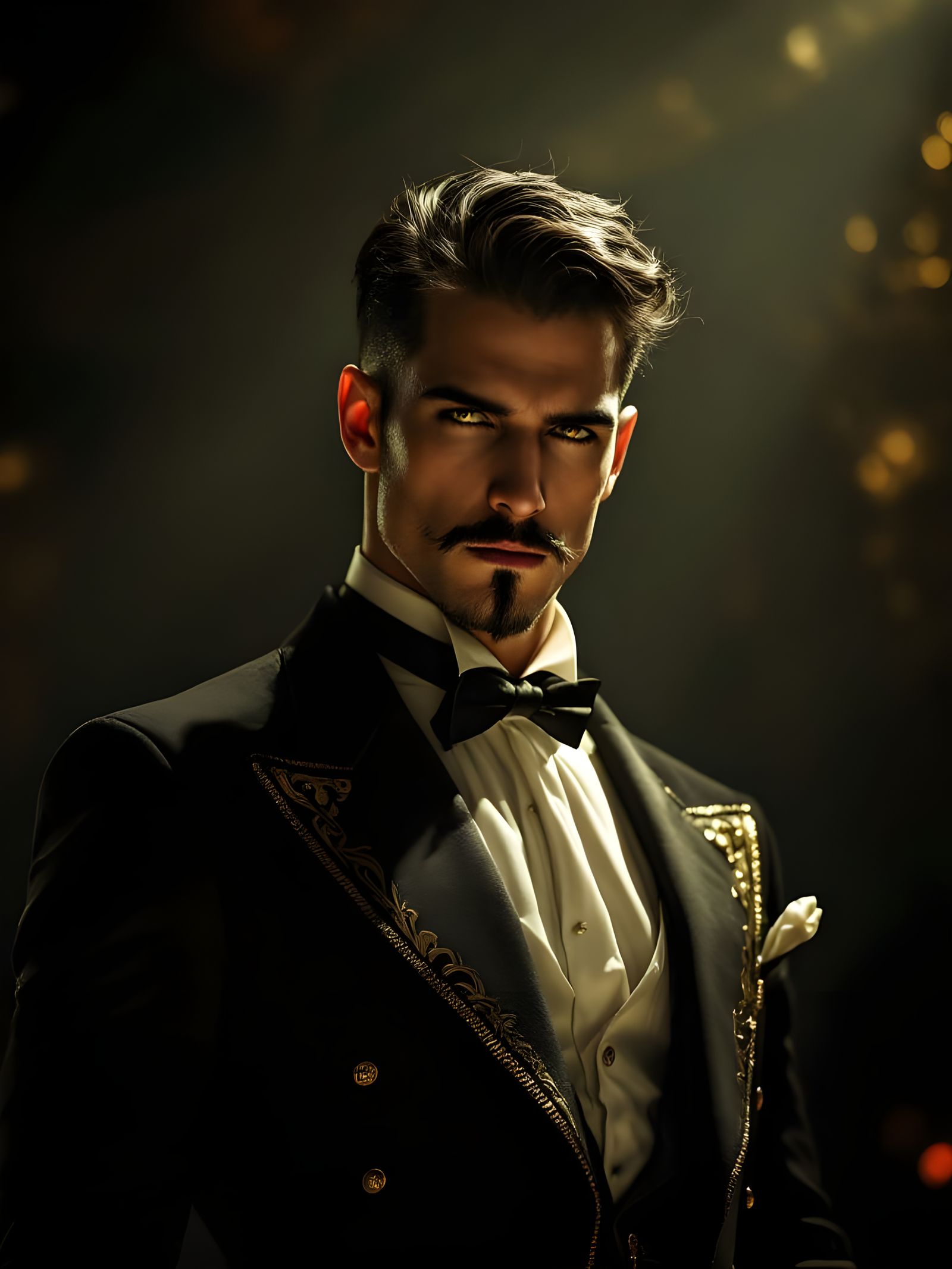 The conductor - Sinister Steampunk Maestro Conducts Opera