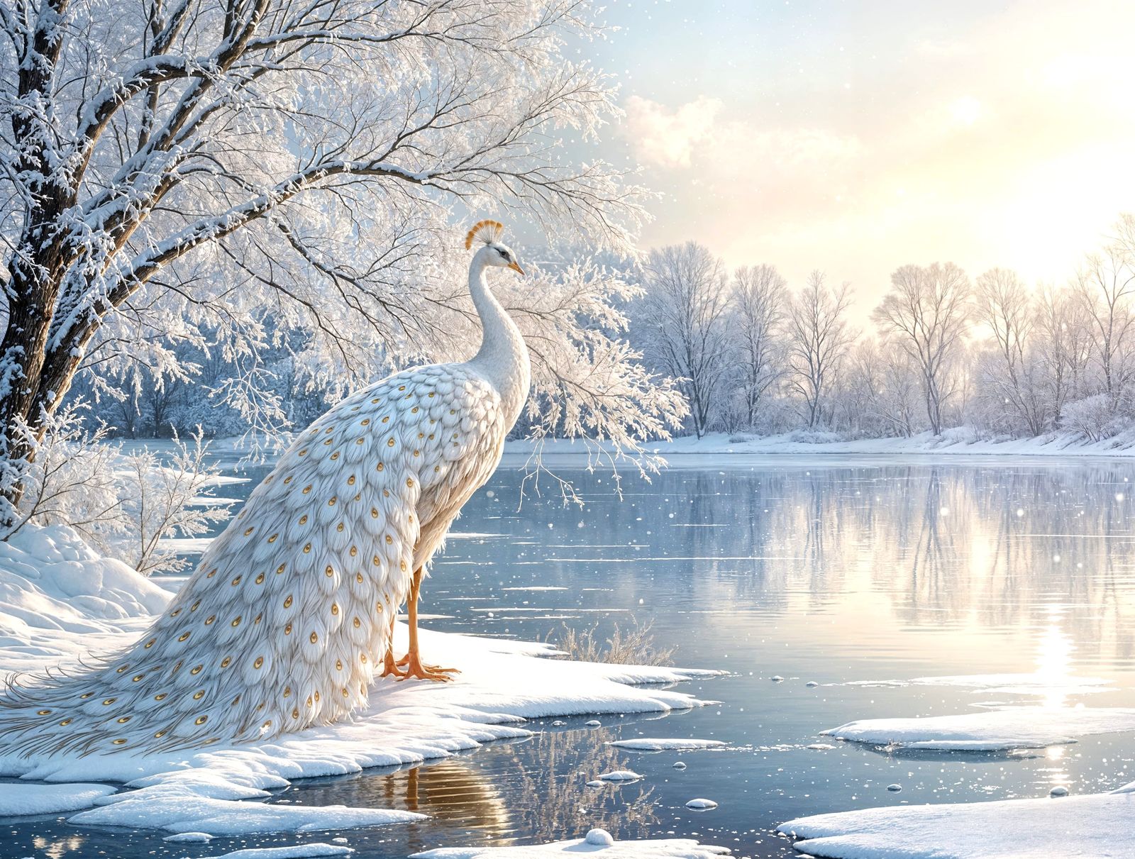 majestic white peacock - majestic white peacock