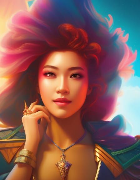 Beautiful Young Woman 2 - AI Generated Artwork - NightCafe Creator