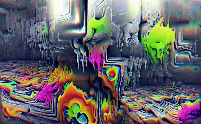 acid wall leaking hd 8K - AI Generated Artwork - NightCafe Creator