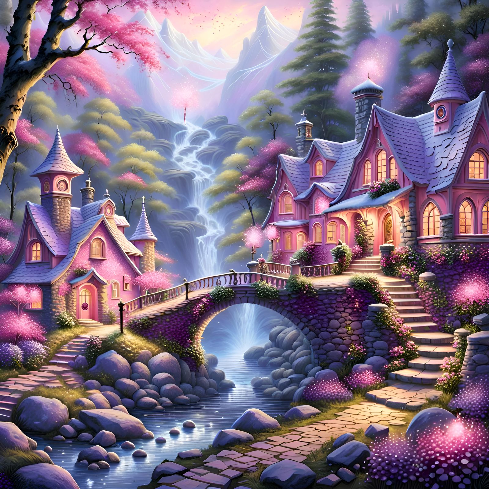 Fairycore 1 - AI Generated Artwork - NightCafe Creator