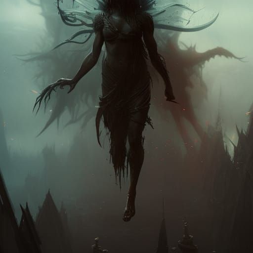 evasive demon hidden tears - AI Generated Artwork - NightCafe Creator