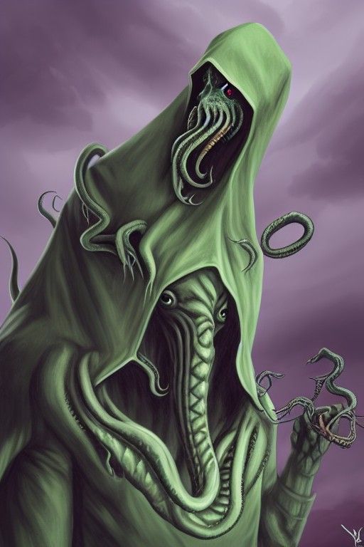 Cthulhu - AI Generated Artwork - NightCafe Creator