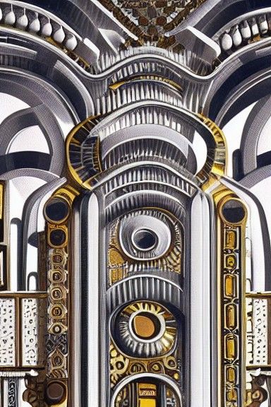 Futurism and Architectonica; baroque, byzantine, complex, complicate ...