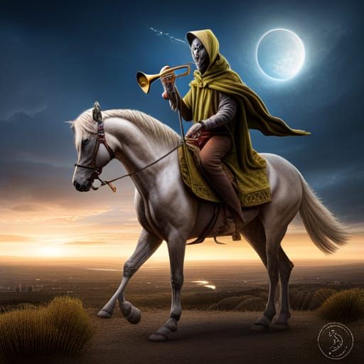 THE ALIEN MESSENGER - AI Generated Artwork - NightCafe Creator