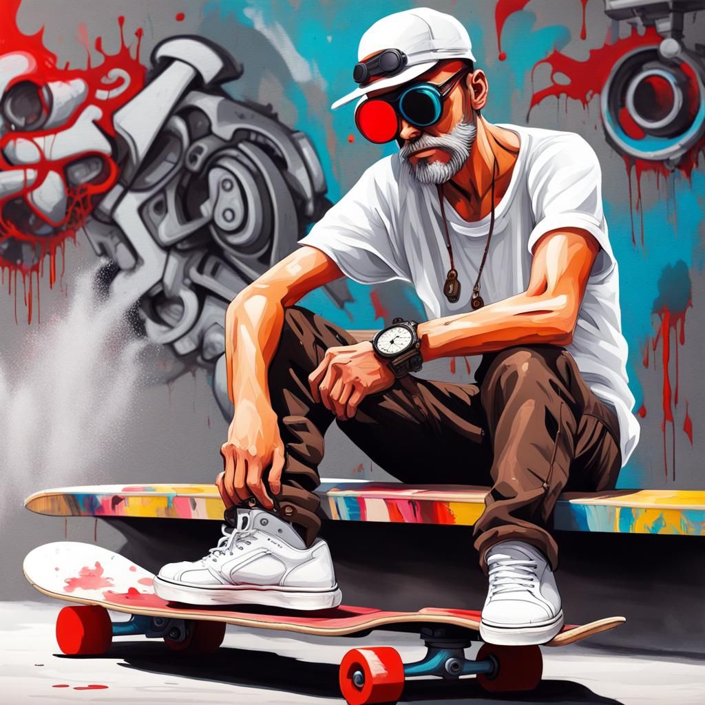 Aging Wheels - AI Generated Artwork - NightCafe Creator