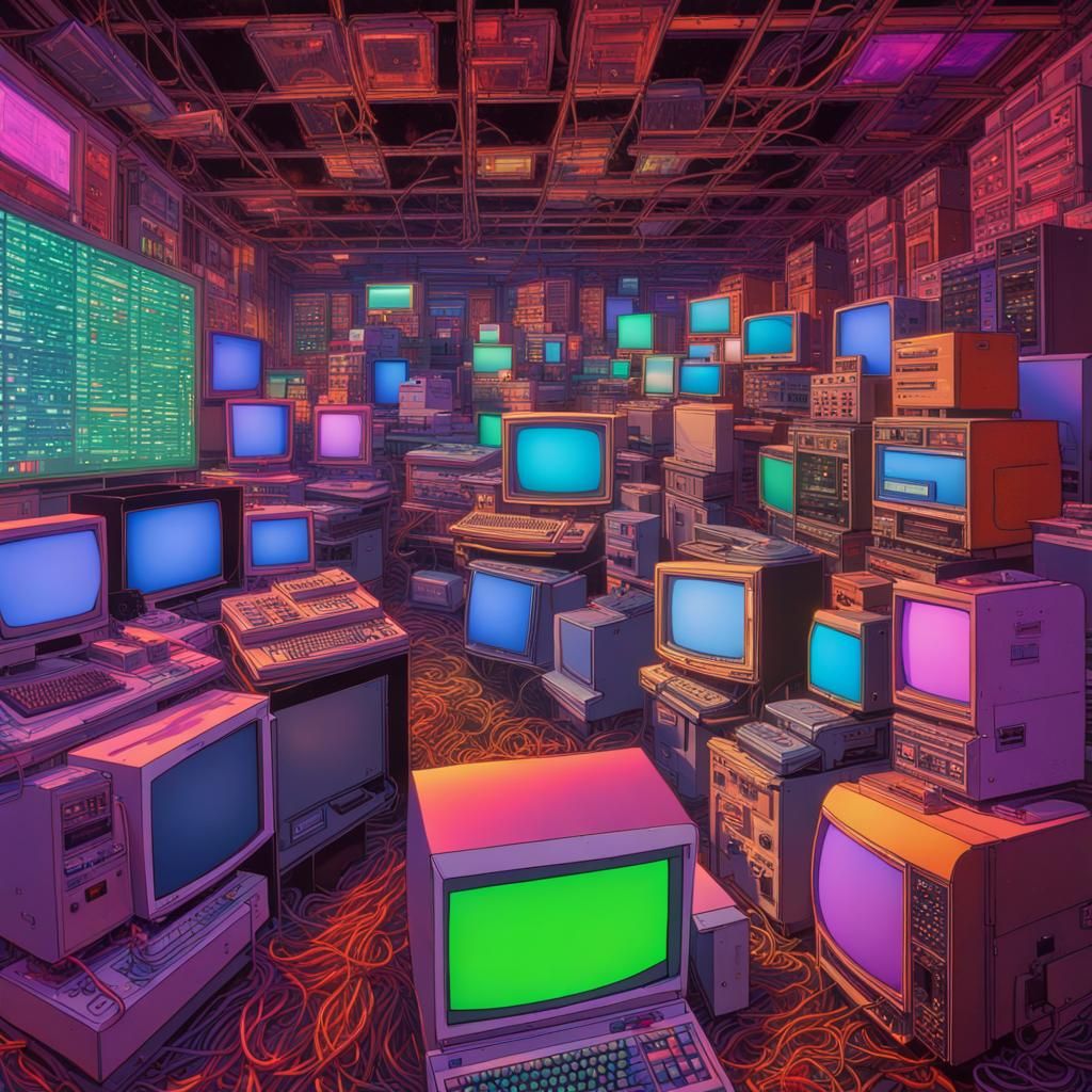 Liminal Control Room - AI Generated Artwork - NightCafe Creator