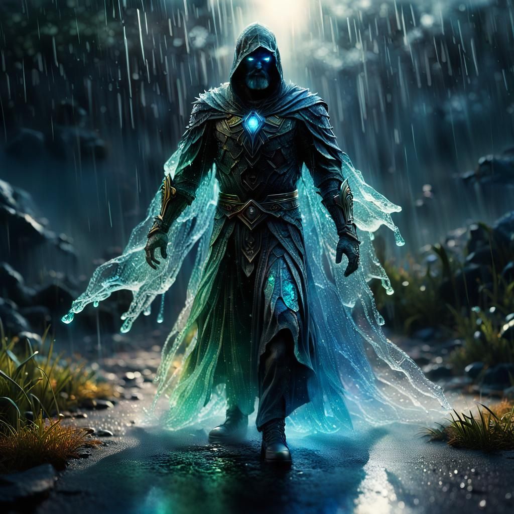 Manifested Water Wraith - AI Generated Artwork - NightCafe Creator
